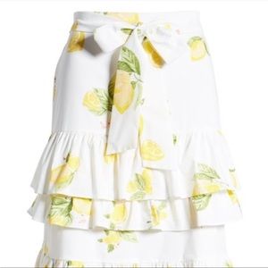 Rachel Parcell | Skirts | Rachel Parcell Summer White Yellow Green ...